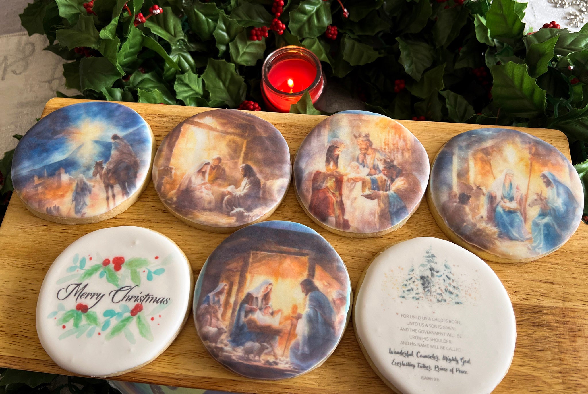 O Holy Night Cookie Set | Joyful Llama Cookie Company